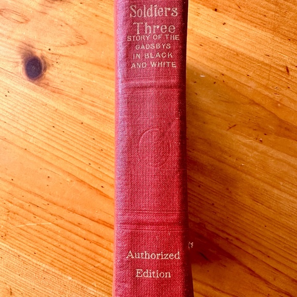 Other | Vintage Booksoldiers Threestory Of The Gadsbys In Black And ...